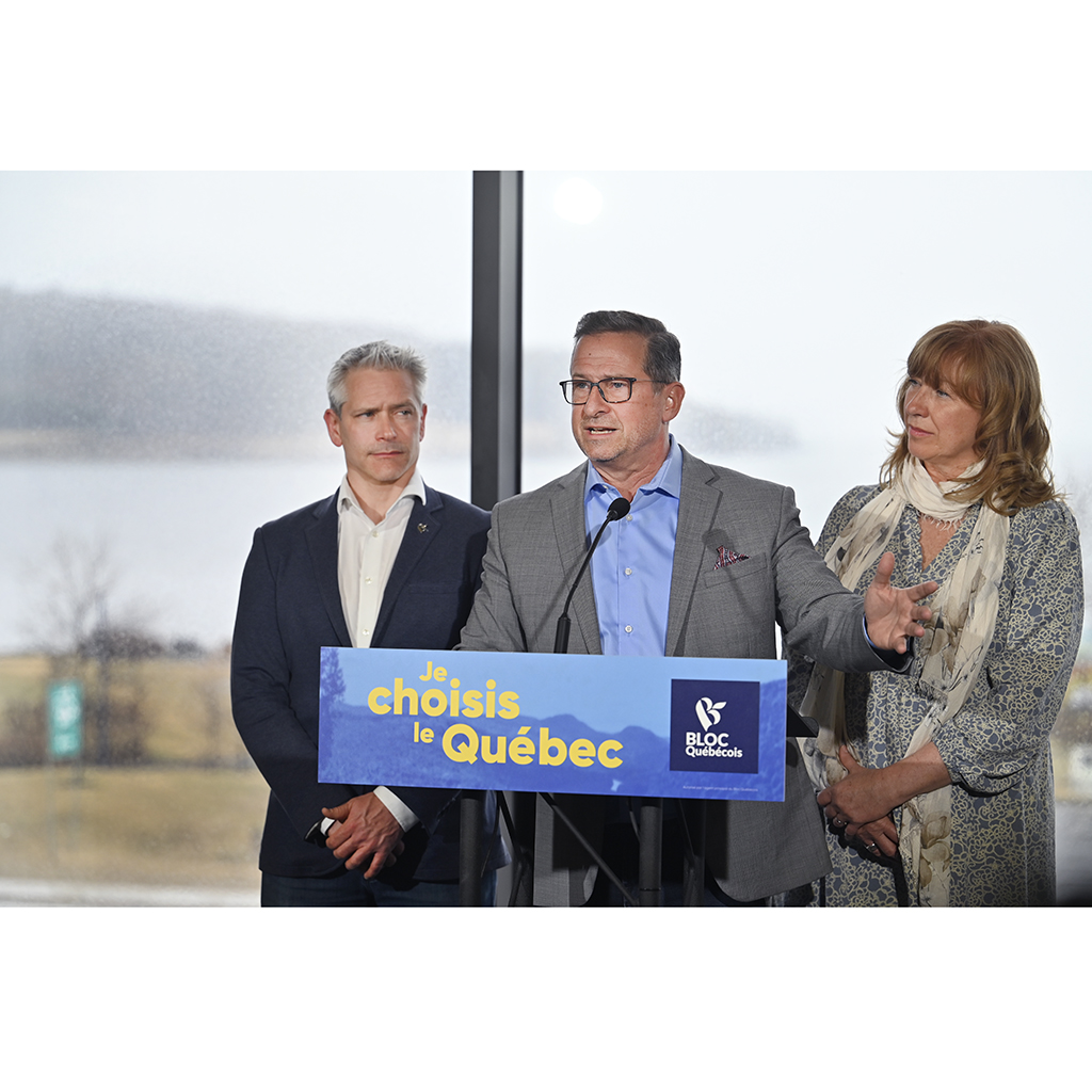 Le Bloc Québécois poursuivait sa tournée, en matinée, dans Charlevoix ...